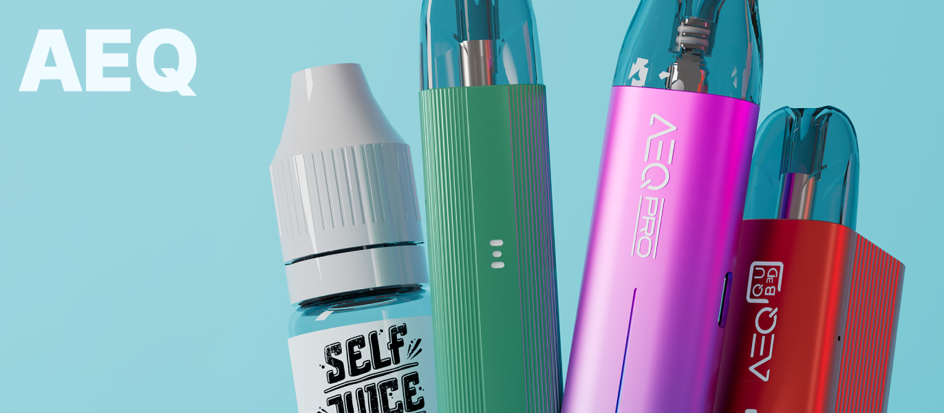 AEQ Pod Vape Kits - UK Next Day Delivery
